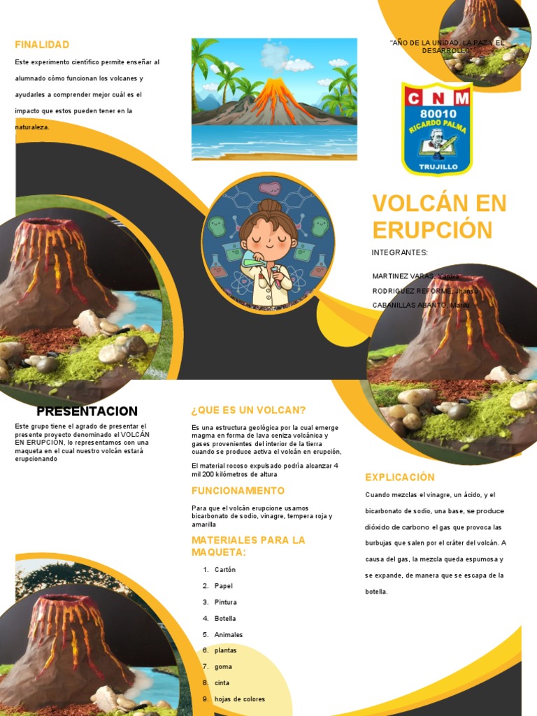 El Volcan | PDF | Volcán | Tipos de erupciones volcánicas