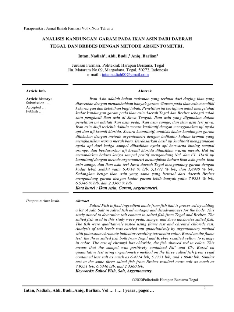 Jurnal Baru Intan | PDF
