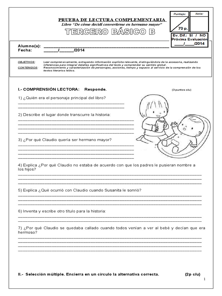 Prueba de Como Decidi Convertirme en Hermano Mayor | PDF