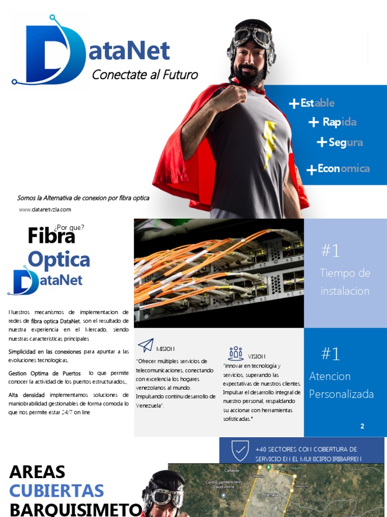 Presentacion Datanet | PDF | Tecnología de información y comunicaciones | Telecomunicaciones