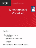 A First Course in Mathematical Modeling | PDF
