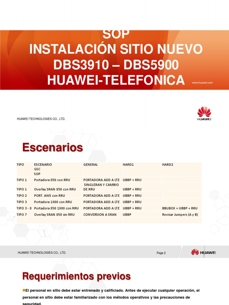 SOP ESCENARIOs 1,2,3,,3-8, 7 TLF | PDF
