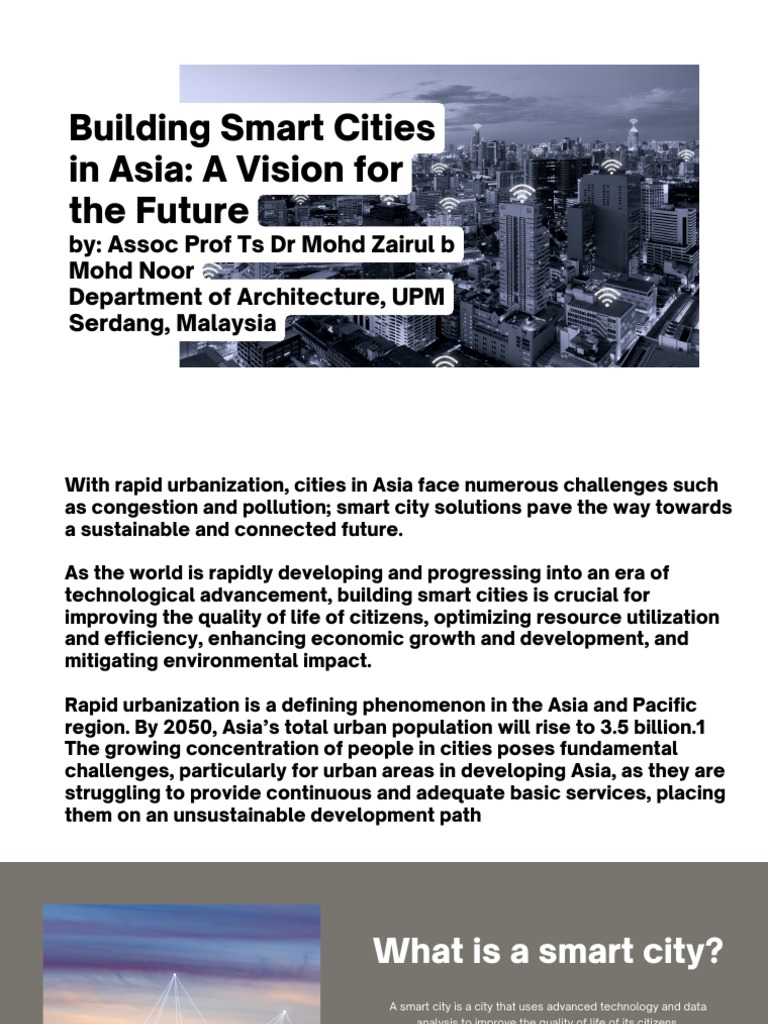 Building Smart Cities in Asia A Vision For The Future | PDF | Internet ...