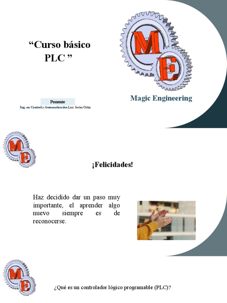 Curso Básico de PLC Gratis y Certificado | PDF | Controlador lógico ...