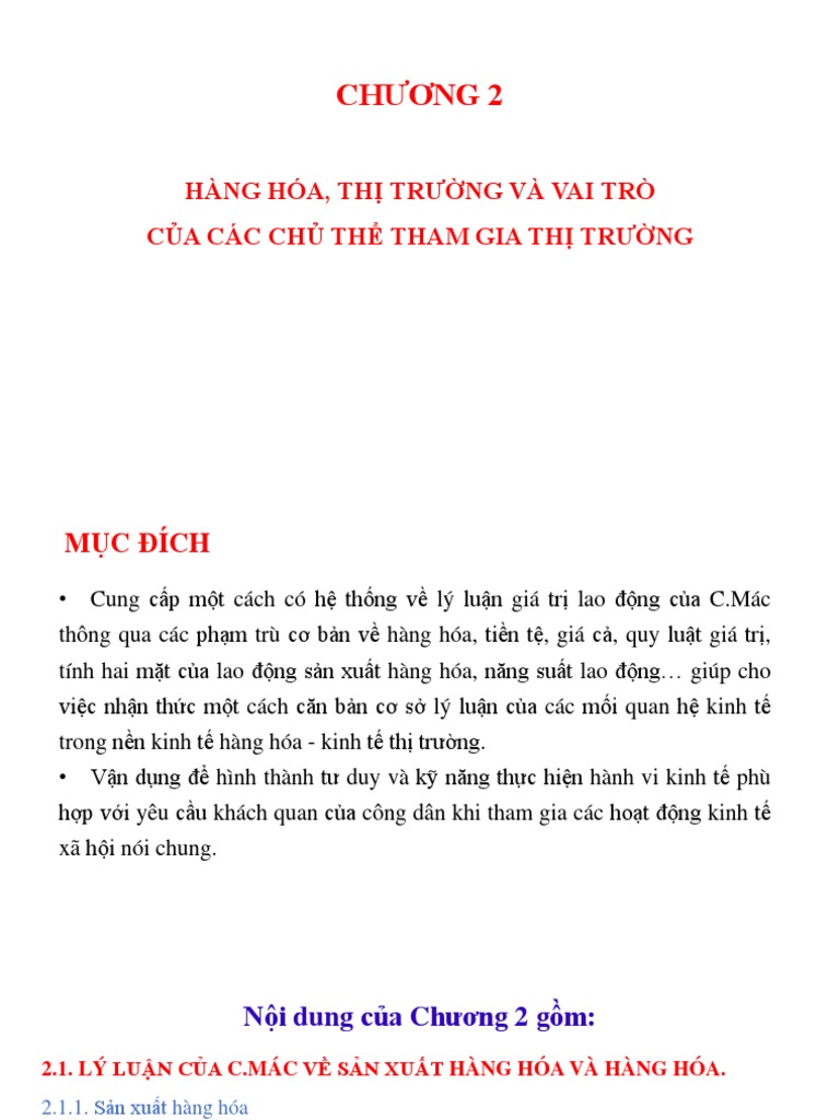 KTCT Chương 2 | PDF