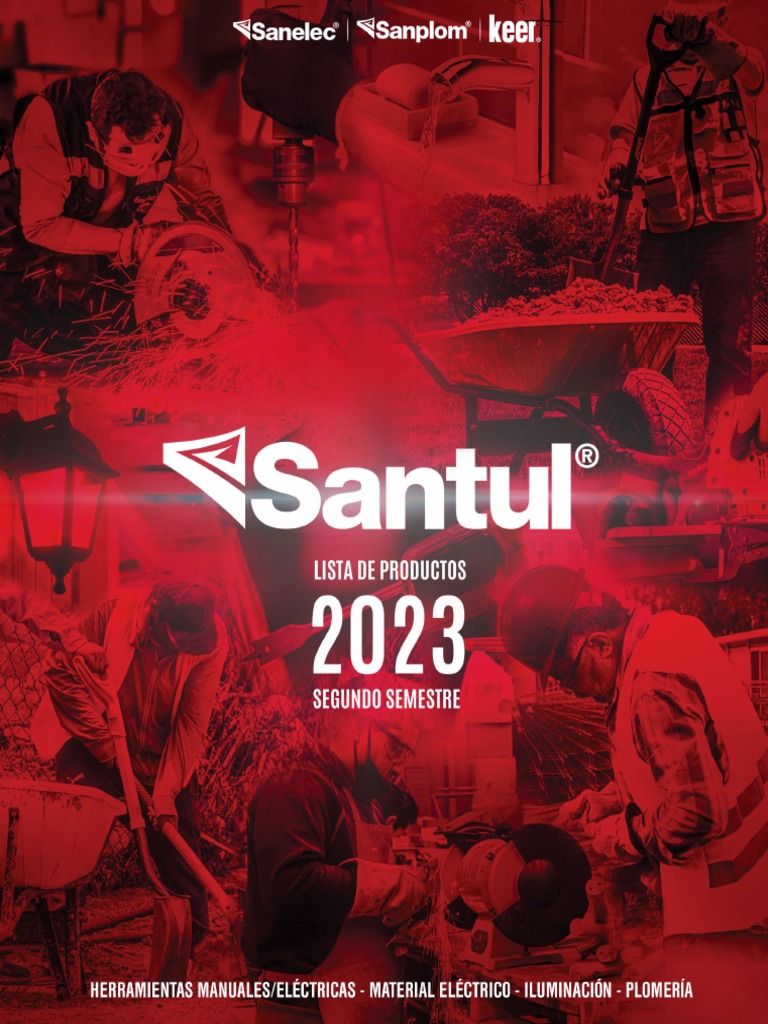 Catalogo Santul Herramientas 2023 | PDF | Bienes manufacturados | Equipo