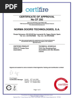 Halspan FD60 Fire Door Technical Manual | PDF | Door | Plywood