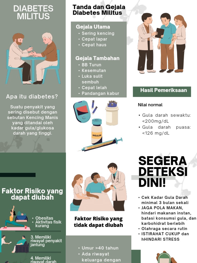 Gejala dan Deteksi Dini Diabetes Militus | PDF