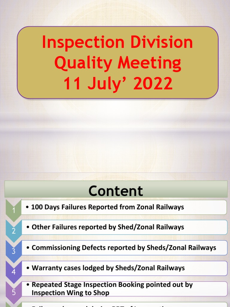 July Quality Meeting | PDF | Rectifier | Capacitor