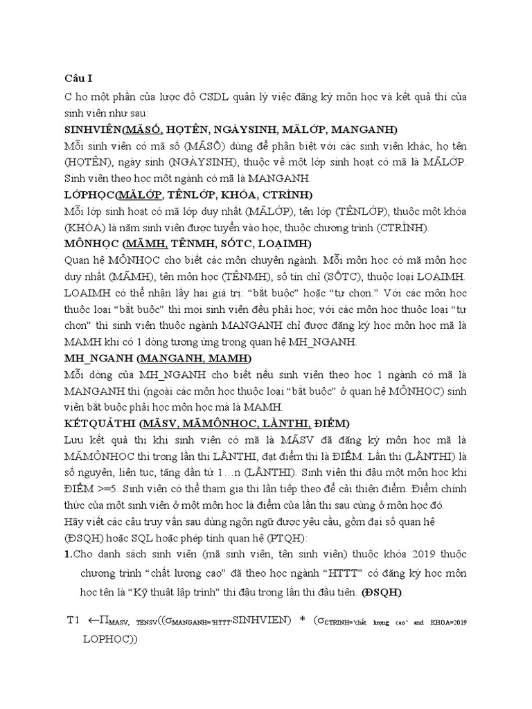 BaiTapTongHop 6 | PDF