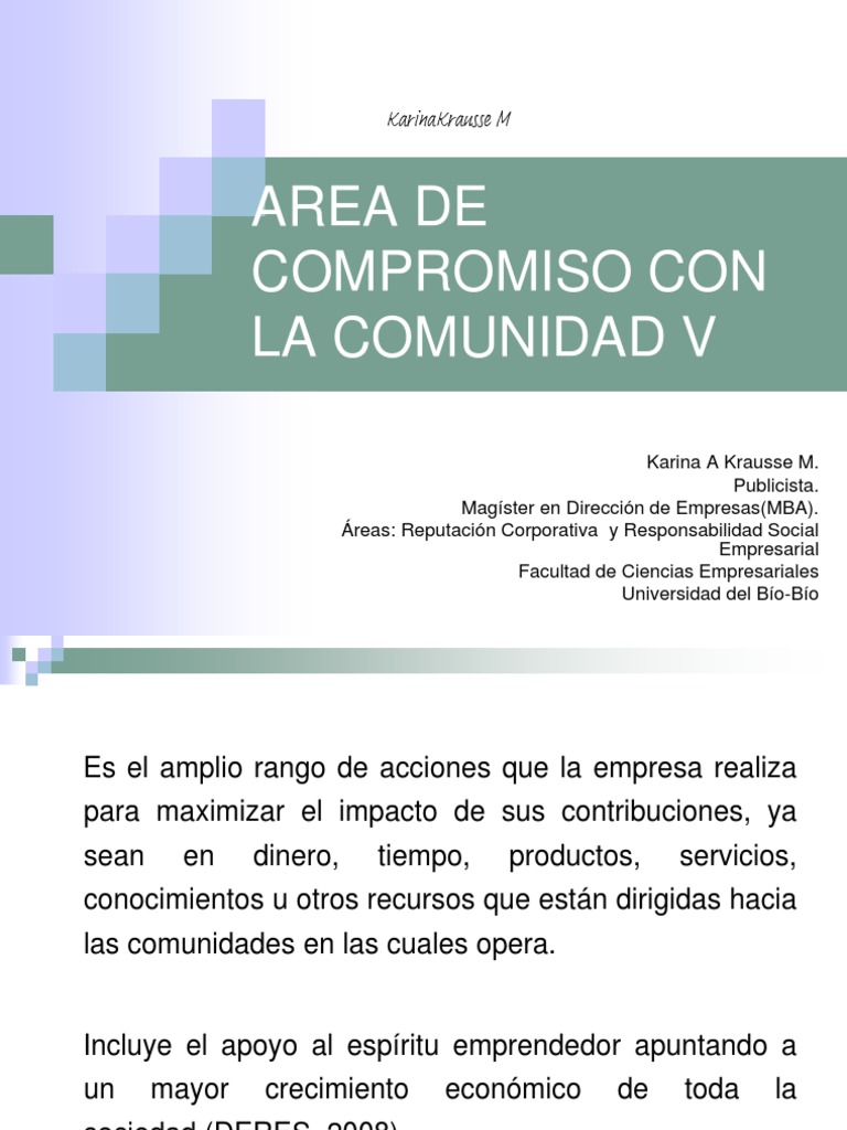5 Area de Compromiso Con La Comunidad V - Signed | PDF | Business | Computación distribuída
