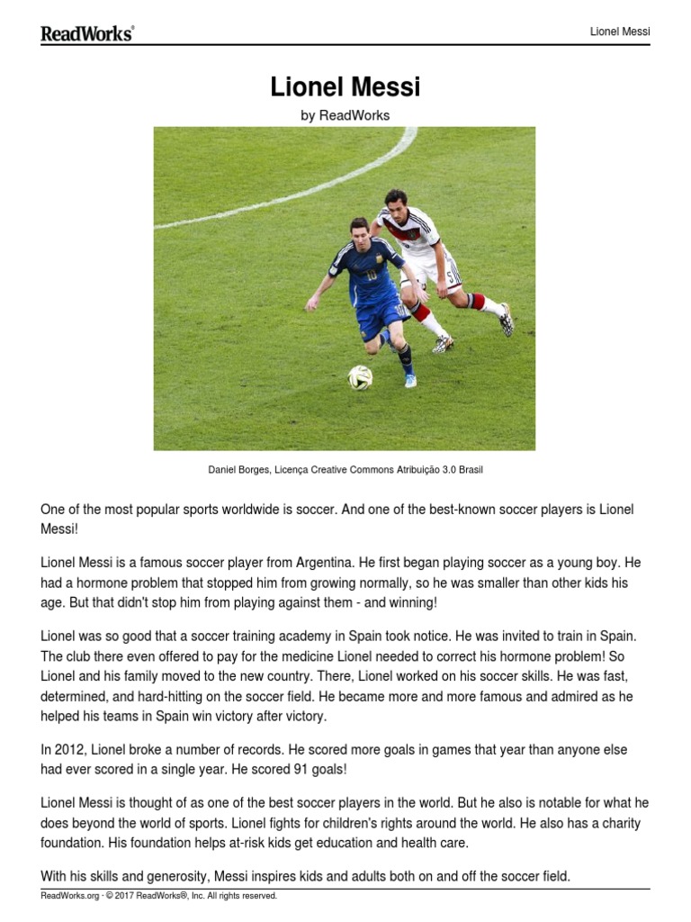 Lionelmessi | Download Free PDF | Lionel Messi