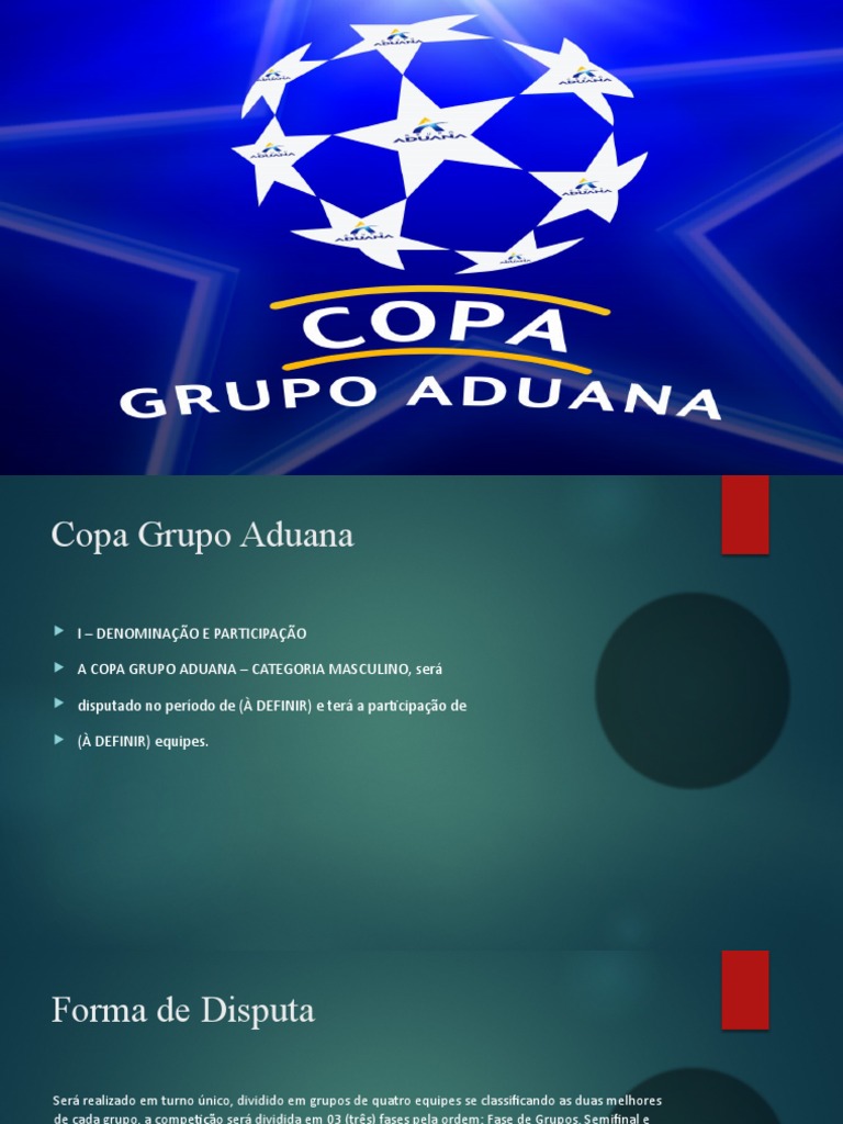 1° Copa Grupo Aduana | PDF