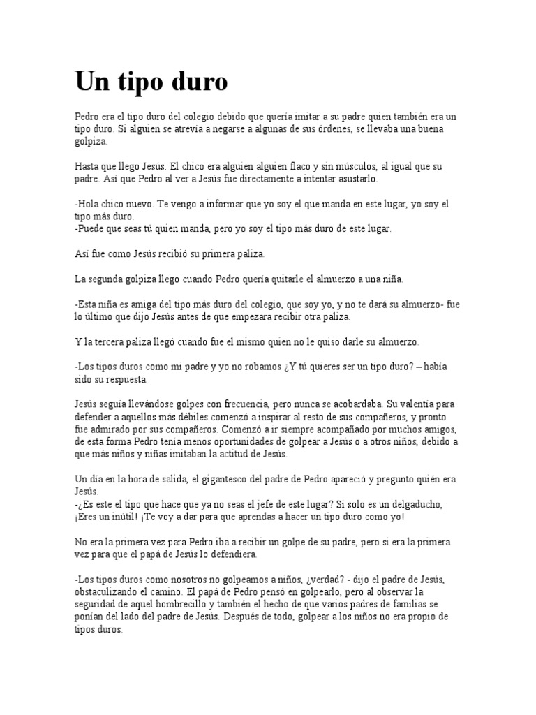 Un Tipo Duro | PDF | Arte