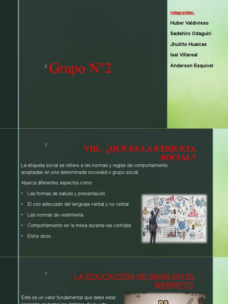 Presentacion Grupo 2-1 | PDF | Etiqueta | Belleza