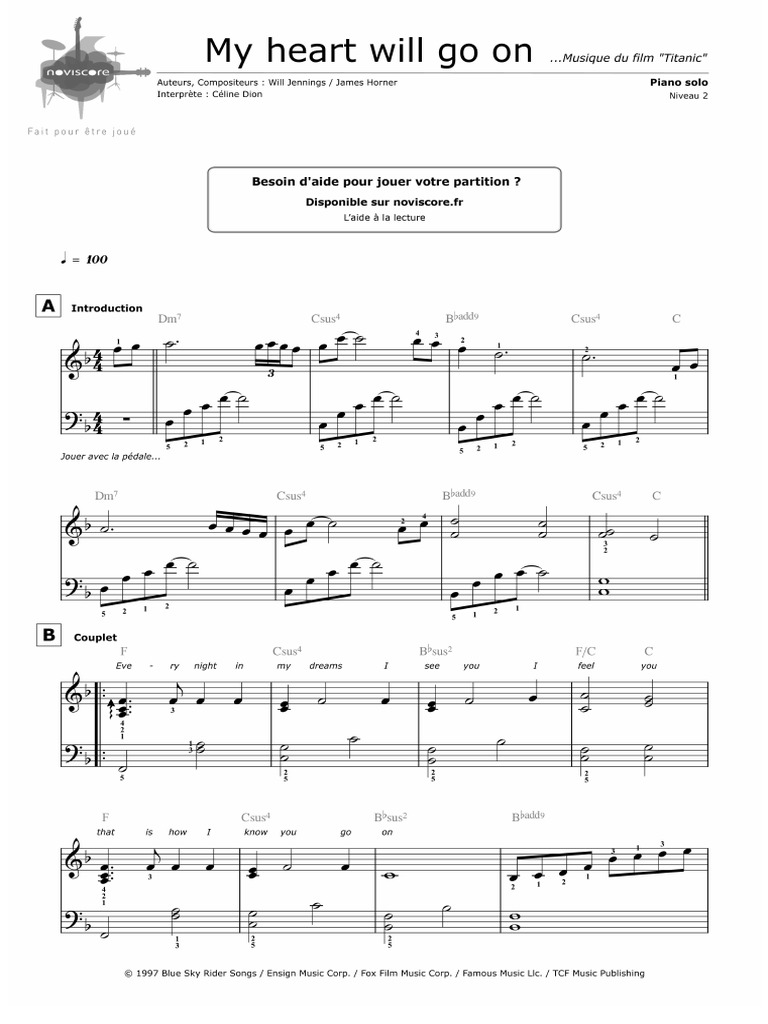My Heart Will Go On | PDF