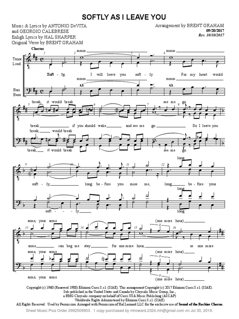 Modern Music For New Singers-Tenor | PDF
