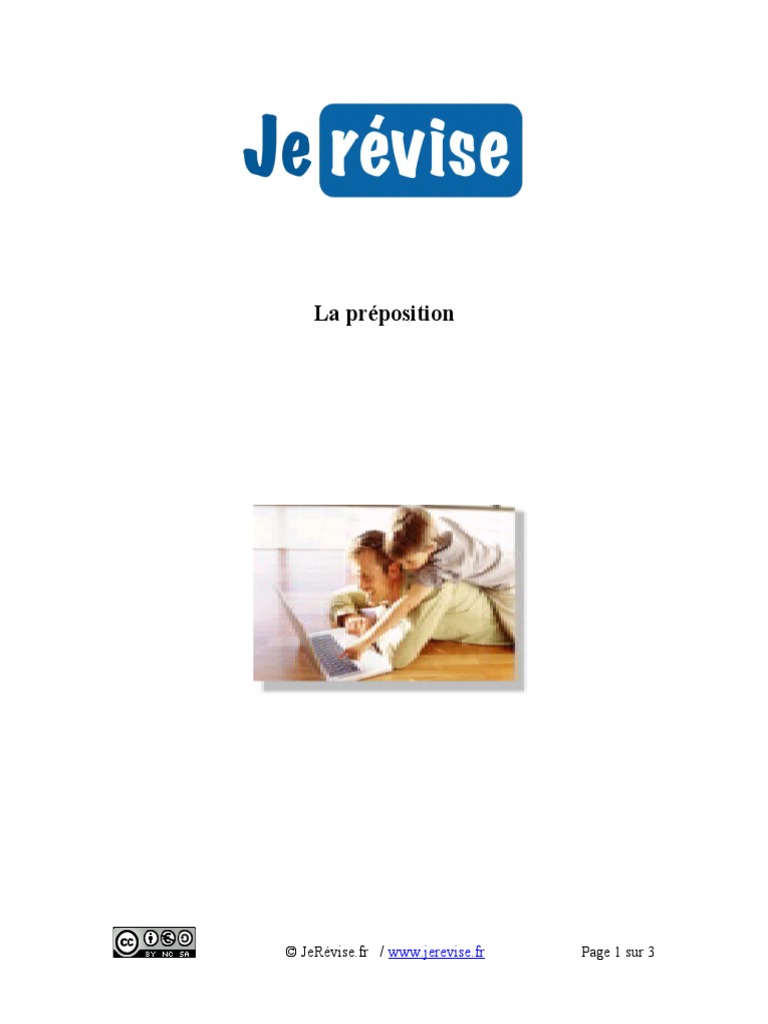 Exercices sur les prépositions | PDF | Arts du langage et discipline