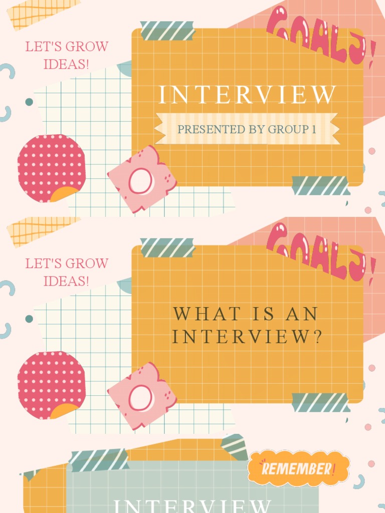 Different Types of Interview-Pr 1 | PDF | Focus Group | Interview