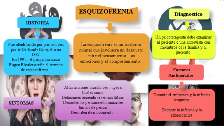 ESQUIZOFRENIA - INFOGRAFIA | PDF