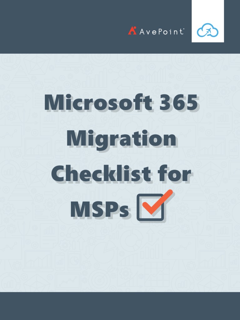 Microsoft 365 Migration Checklist For MSPs Dec2022 | PDF | Share Point | Cloud Computing