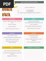 Flavia Ferrari Cronograma | PDF