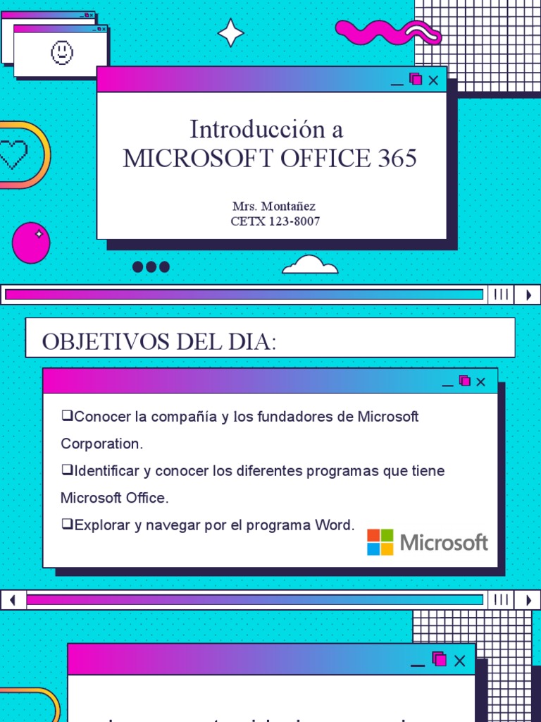 1.introduccion A Microsoft Office | PDF | Microsoft | Microsoft Word