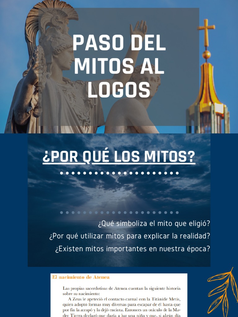 Del Mito Al Logos | PDF | Conocimiento | Zeus