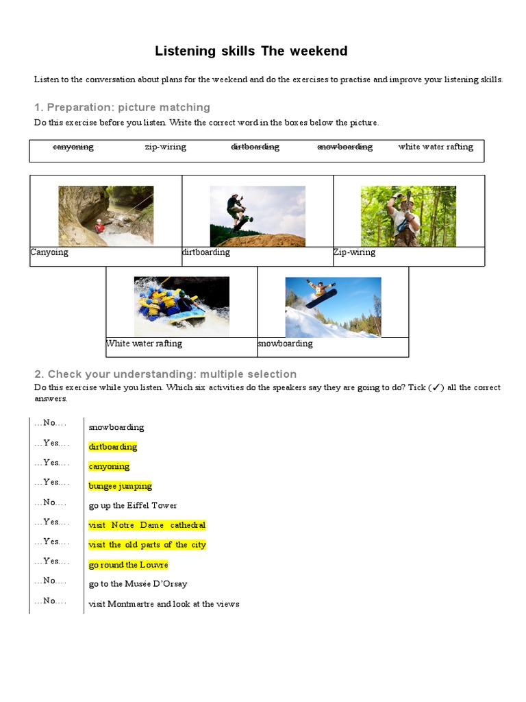 The Weekend Listening | PDF