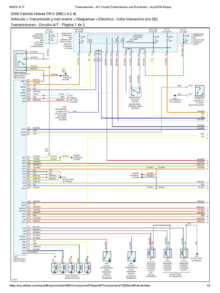 Transmissions - A - T Circuit (Transmission and Drivetrain) - ALLDATA Repair-1 | PDF | Land ...