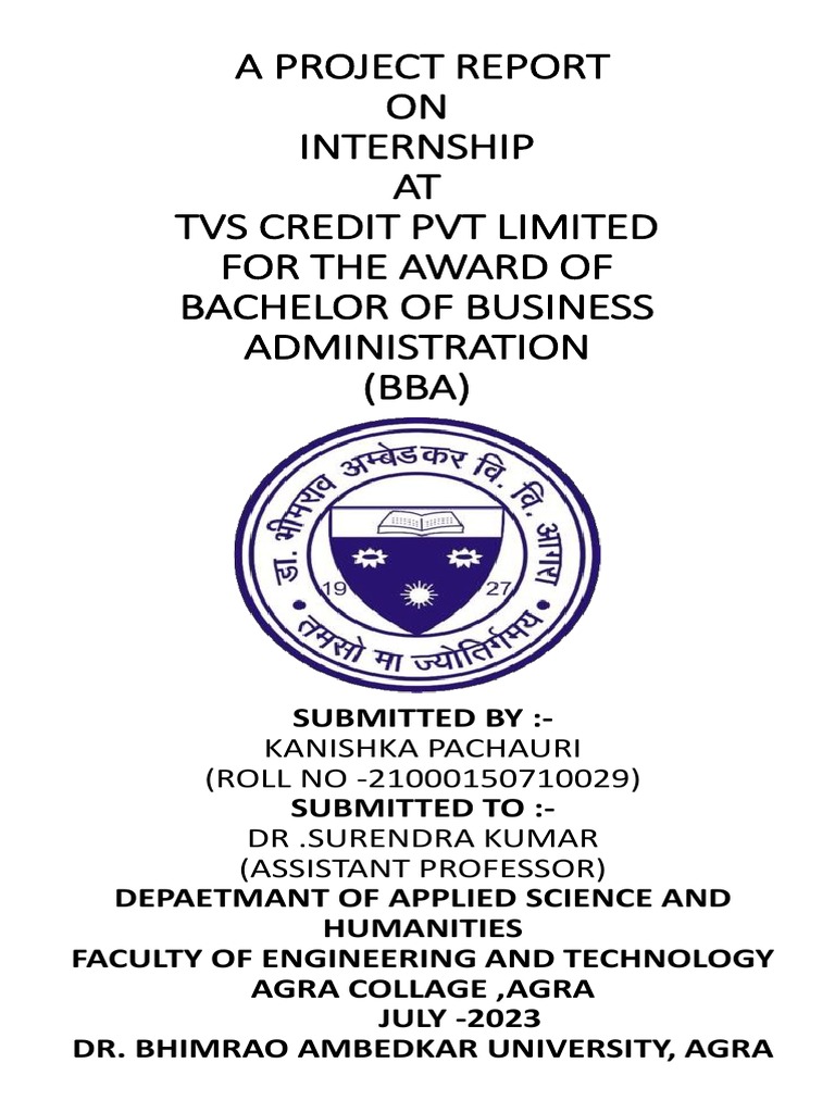 Tvs Credit | PDF | Financial Services | Economies