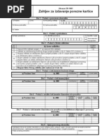 Novi Obrazac PK1001 Bos | PDF