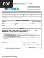 modelo requerimento isencao de iptu | PDF