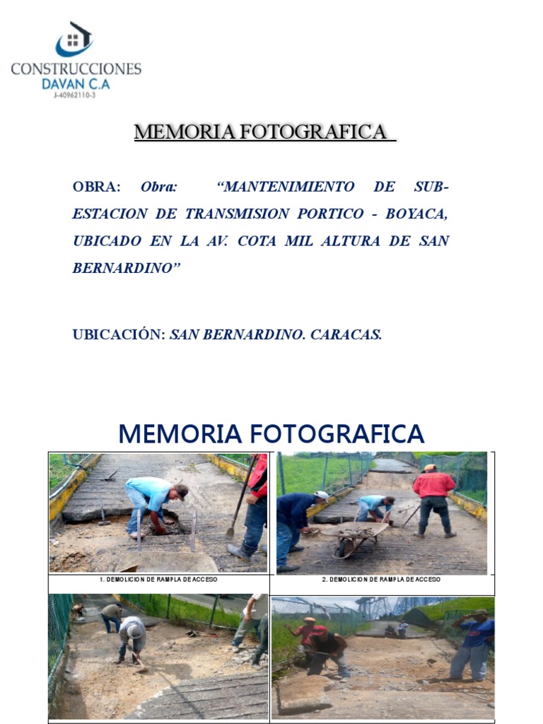 Memoria Fotografica Portico | PDF