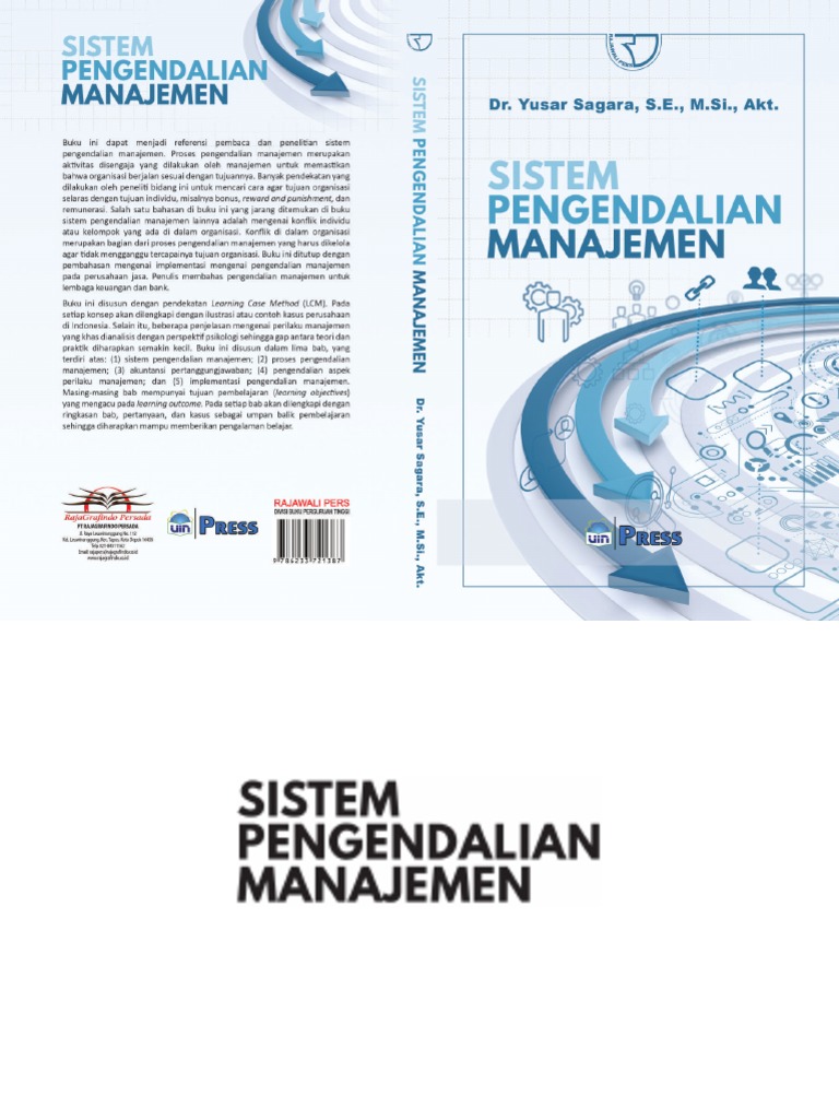 Buku Referensi Sistem Pengendalian Manajemen | PDF
