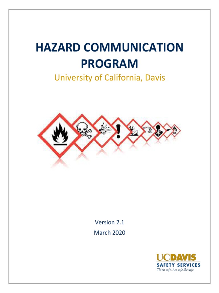 4.15 Hazard Communication Program 032020 | PDF | Dangerous Goods | Occupational Safety And Health