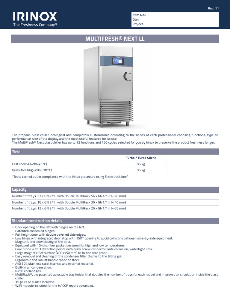 MF - NEXT - LL - EN - Data Sheet | PDF | Water | Manufactured Goods