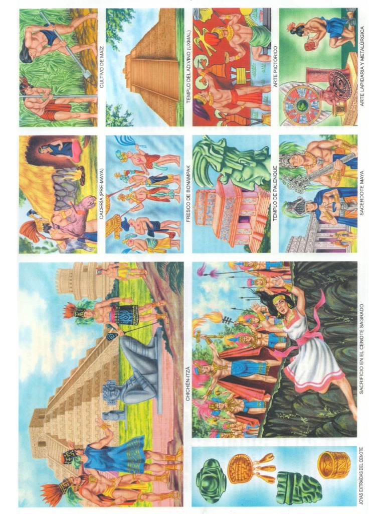 Lámina Cultura Maya | PDF