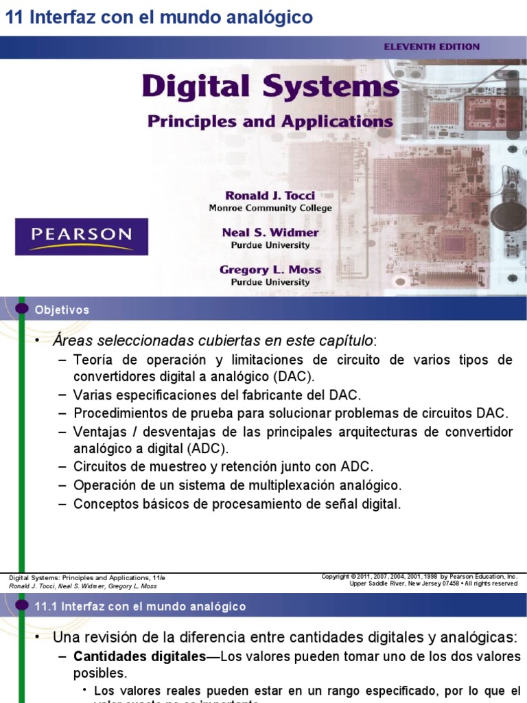 11 Interfacing With The Analog World - En.es | PDF | Convertidor ...