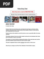 Ruler Drop Test Results - Sheet1 | PDF