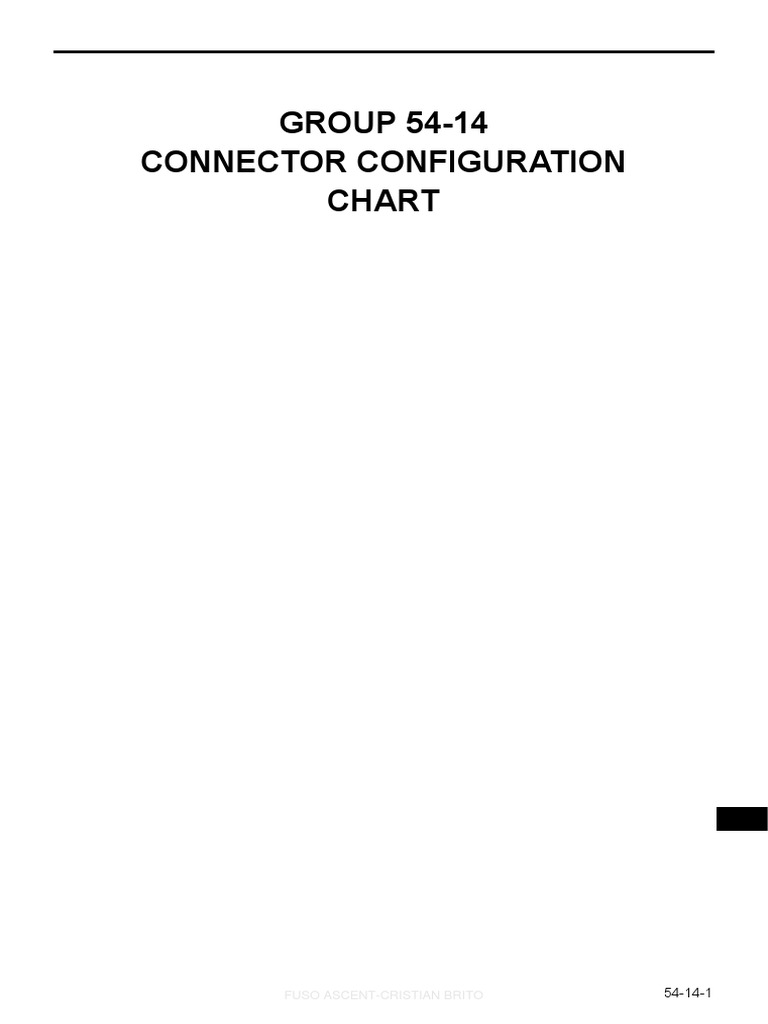 Connector Configuration Chart | PDF
