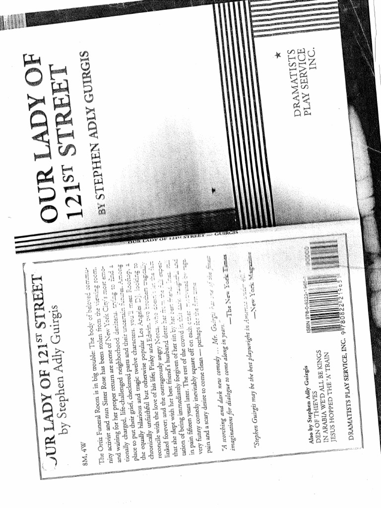 Our Lady of 121st Street Full Script | PDF