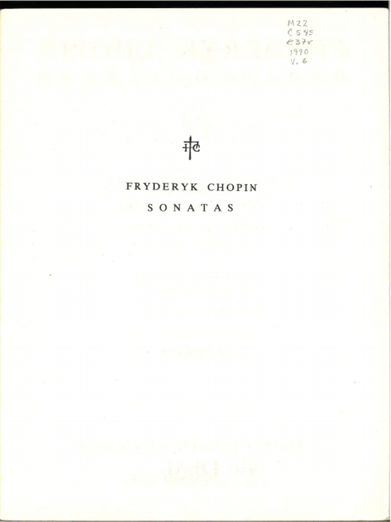 Chopin Sonatas | PDF
