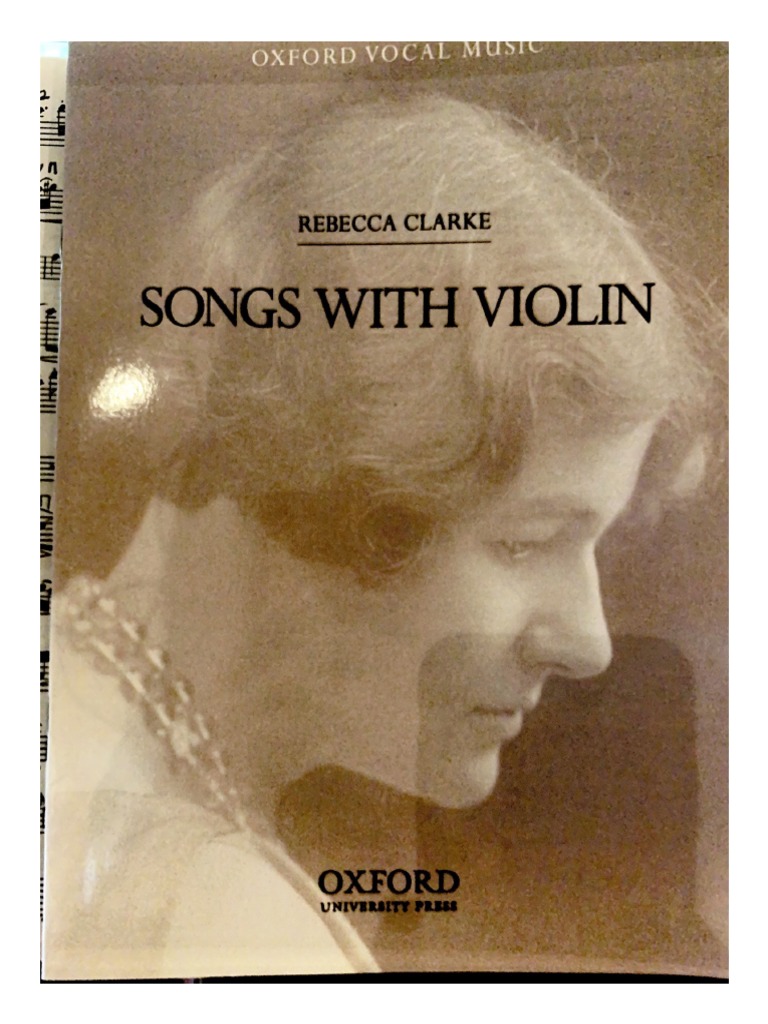 SONGS WITH VIOLIN (Soprano and Violin) Rebecca Clarke | PDF