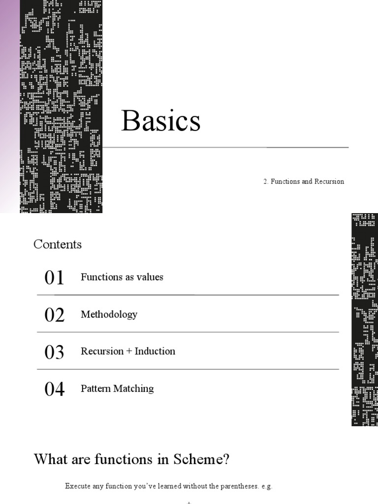 12functions Recursion Pdf Function Mathematics Recursion 0838
