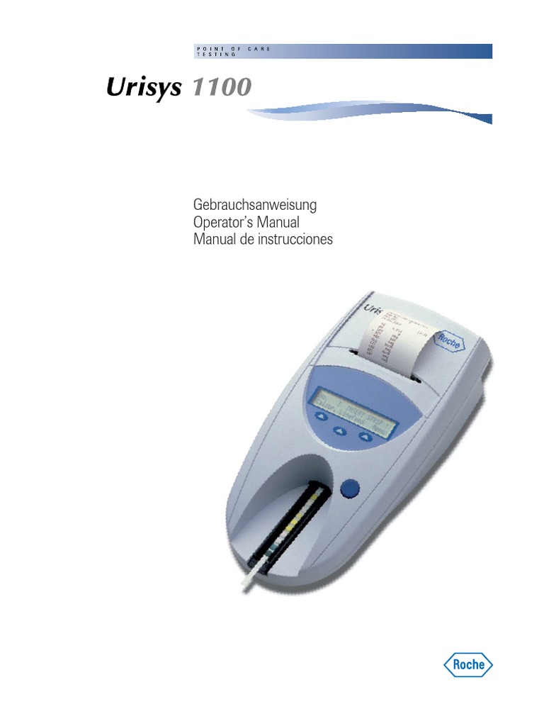 Urisys 1100 | PDF | Laboratorios | Medición