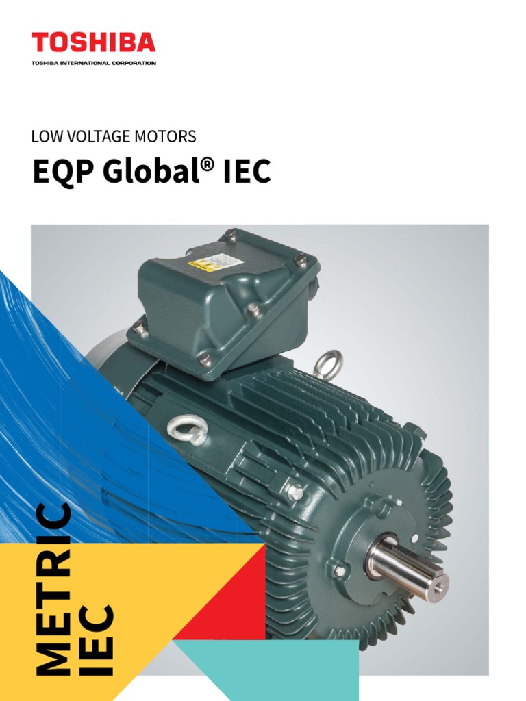 LV Motor EQP Global IEC Brochure Rev 190301 | PDF | Electric Motor | Bearing (Mechanical)