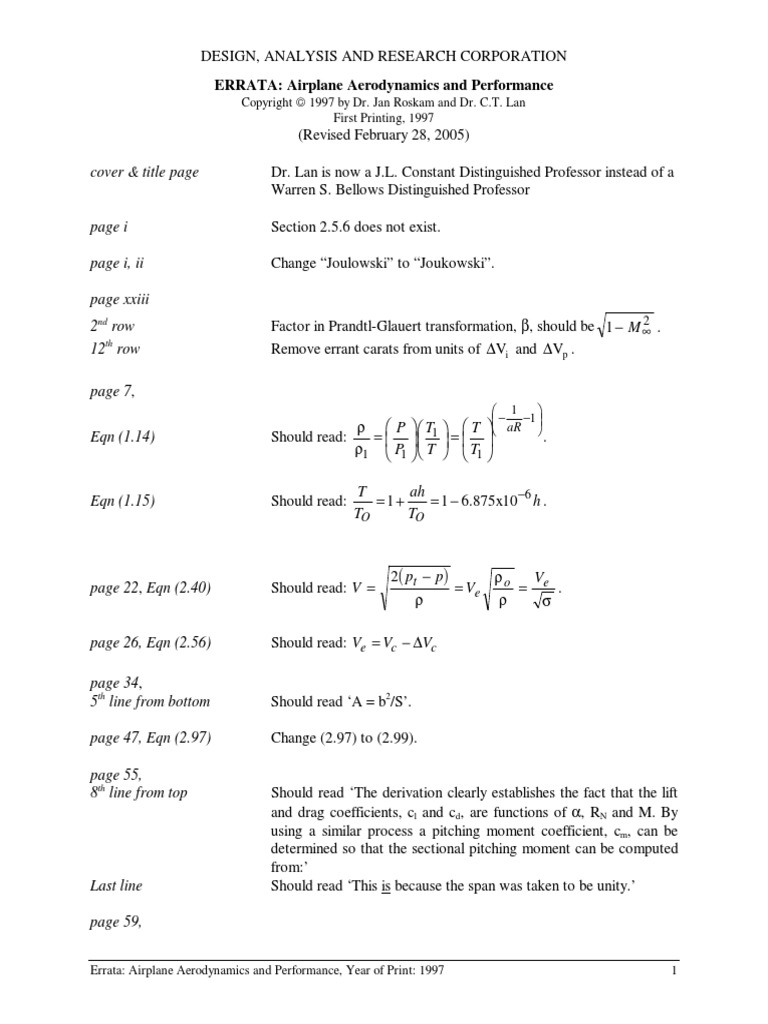 1997-Airplane Aerodynamics & Performance-1st Ed.-J. Roskam & C.T.E. Lan ...