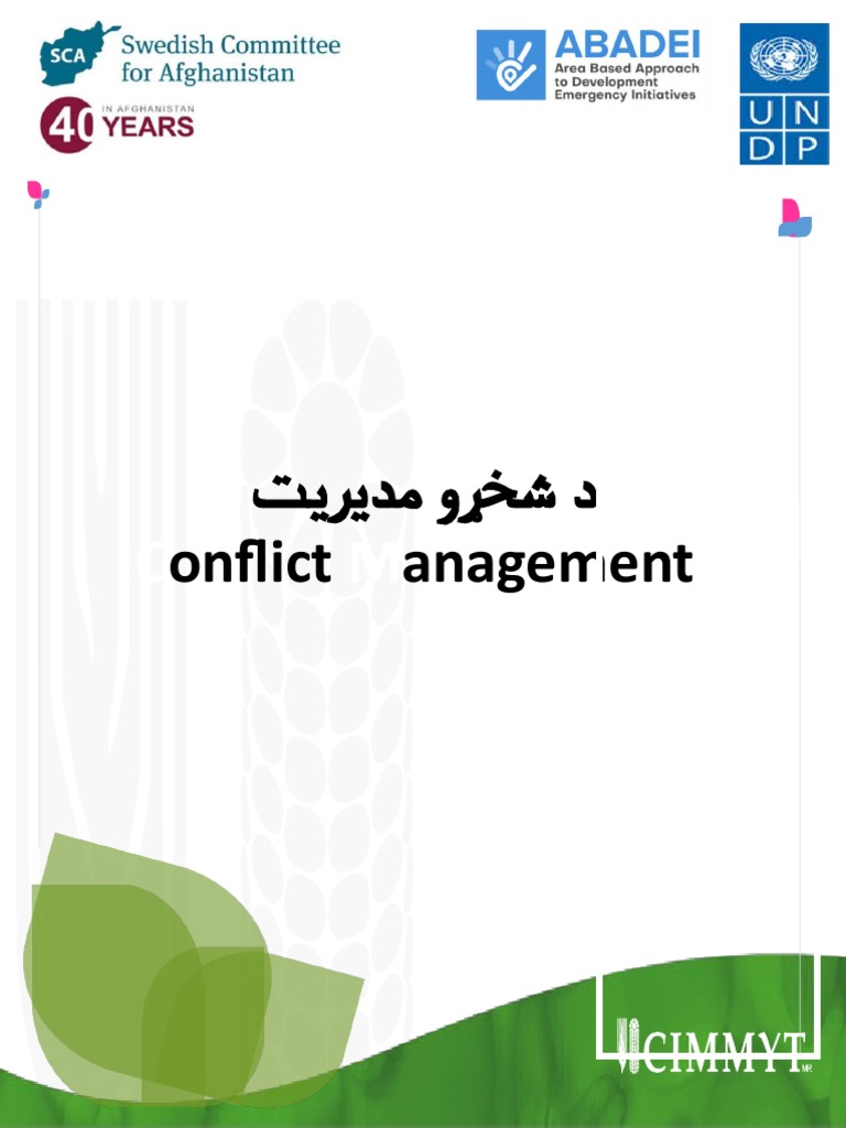 Conflict ManagementFinal Presentation | PDF