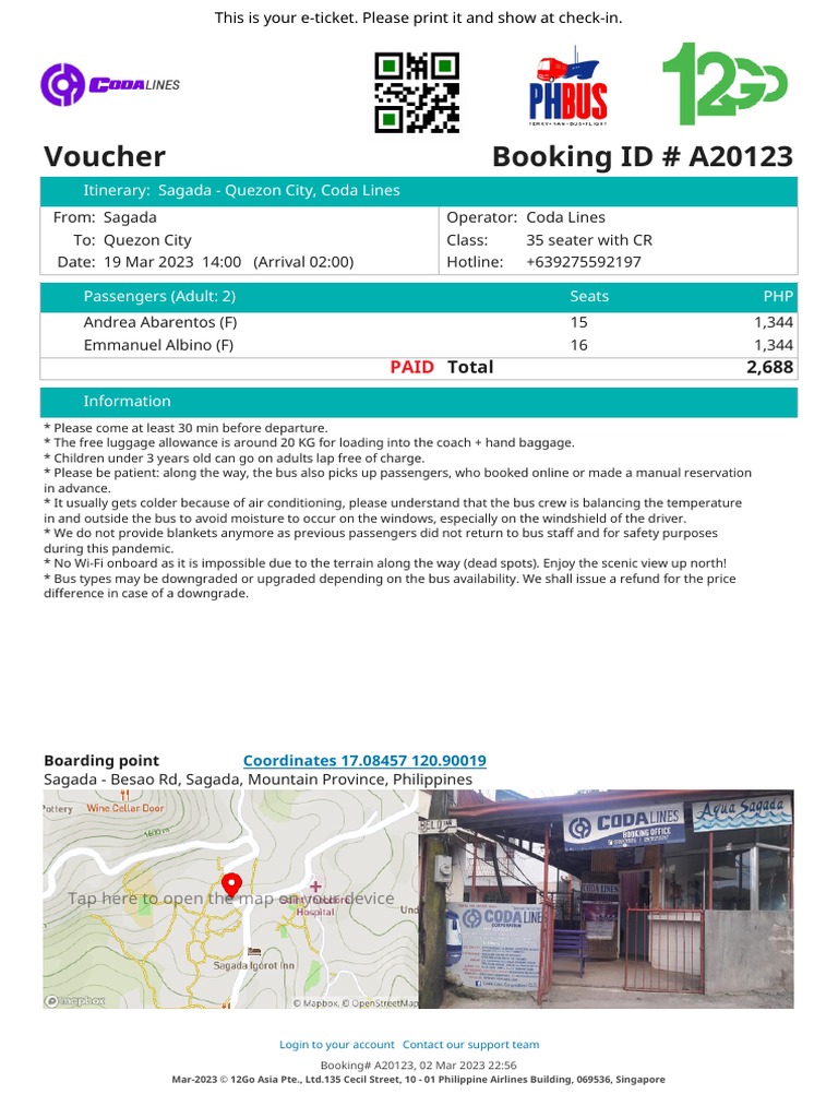 12go Booking 7322069 | PDF | Intellectual Property | Indemnity